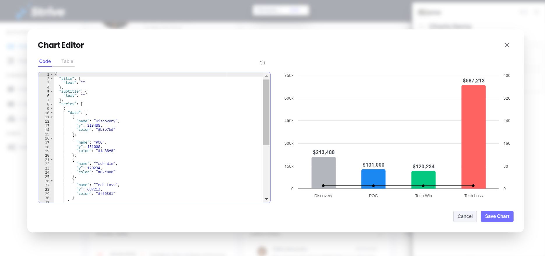 Reveal- Editing Charts – Reprise
