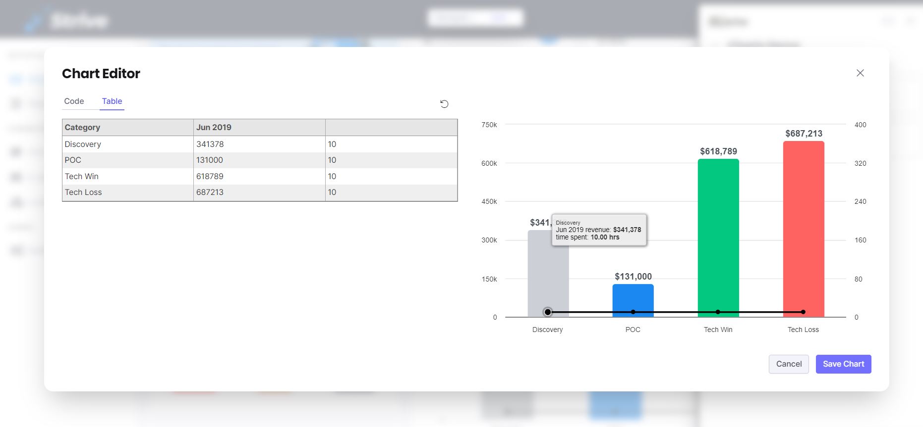 Reveal- Editing Charts – Reprise