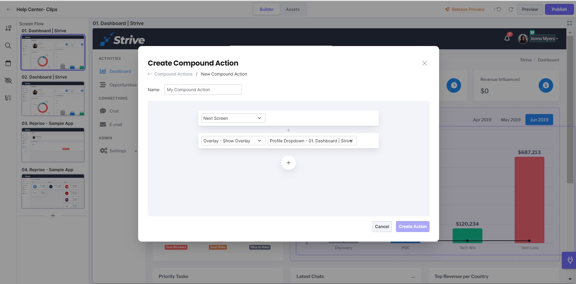 New Replay Editor- Compound Actions – Reprise